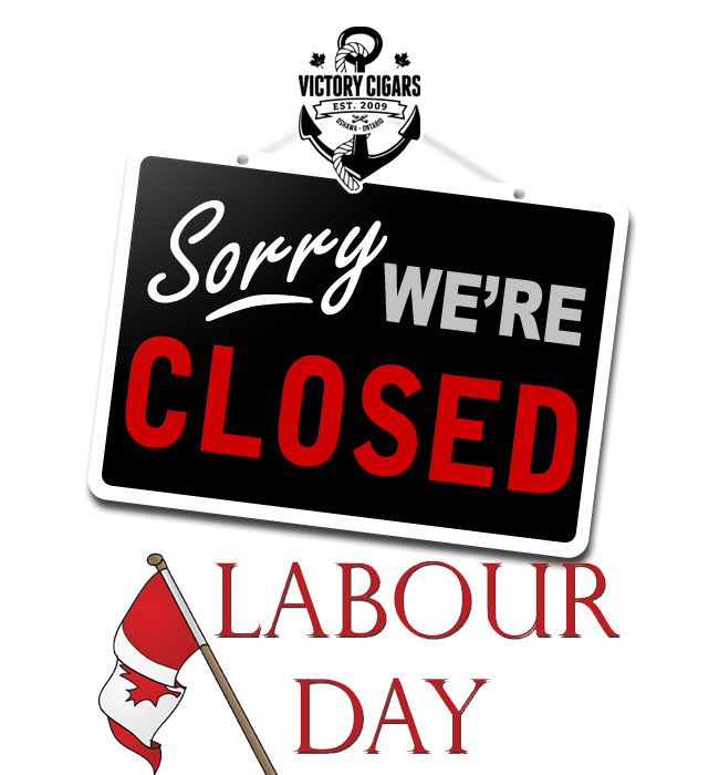 Closed For Labour Day Victory Cigars